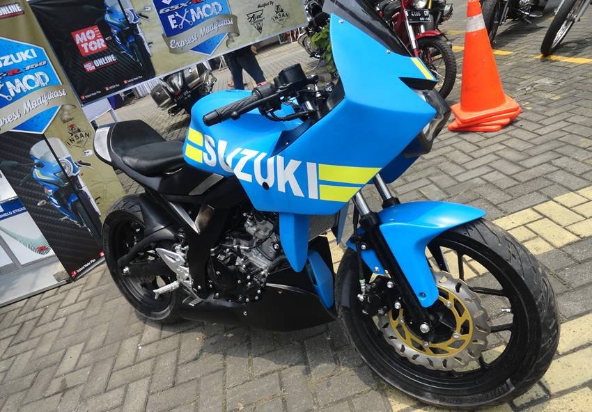Modifikasi Suzuki GSX-R150 dan GSX-S150 2 Aliran Berbeda - Autos.id