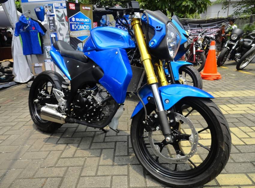 Modifikasi Suzuki GSX-R150 dan GSX-S150 2 Aliran Berbeda - Autos.id