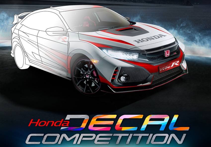 Yuk Ikutan Desain Cutting Sticker untuk Honda Civic Type R - Autos.id