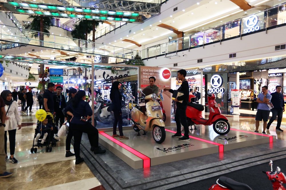 Pameran Dari Mall Ke Mall, Piaggio Tawarkan DP 0 Persen - Autos.id