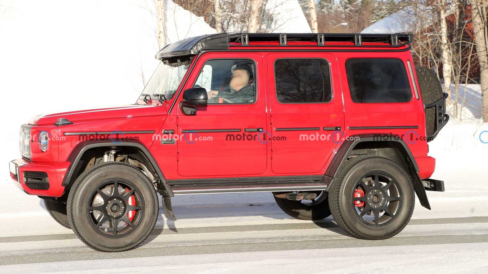 Mercedes-AMG G-Class 4x4 Squared Terbaru Lakukan Uji Coba - Autos.id