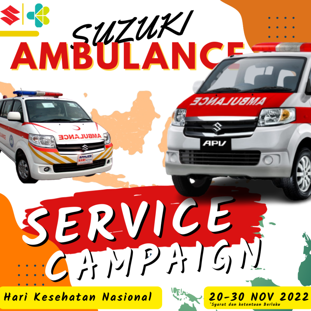Peringati Hari Kesehatan Dunia, Suzuki Hadirkan Ambulance Service ...