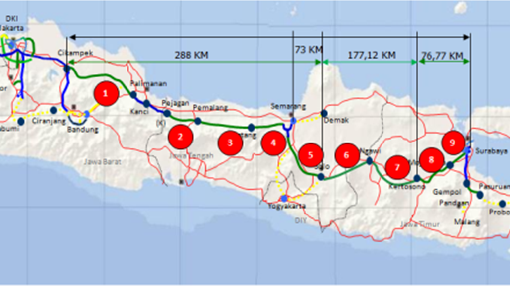 Daftar Tarif Tol Trans Jawa, Jakarta-Solo, Jakarta-Surabaya dan Jakarta ...