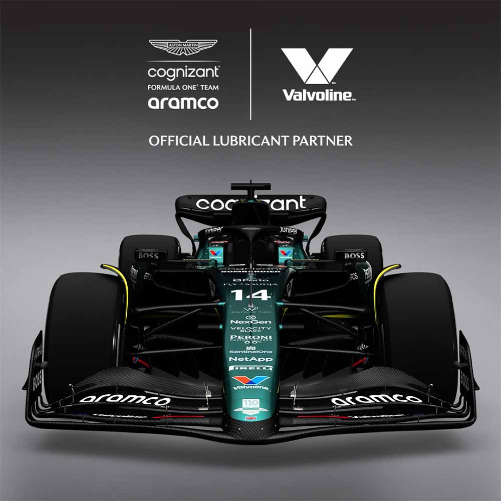 Kolaborasi Valvoline Dan Tim Aston Martin Untuk Livery Baru Di F1 2023 ...