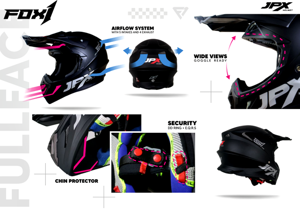 Daftar Model dan Harga Terbaru Helm JPX - Autos.id