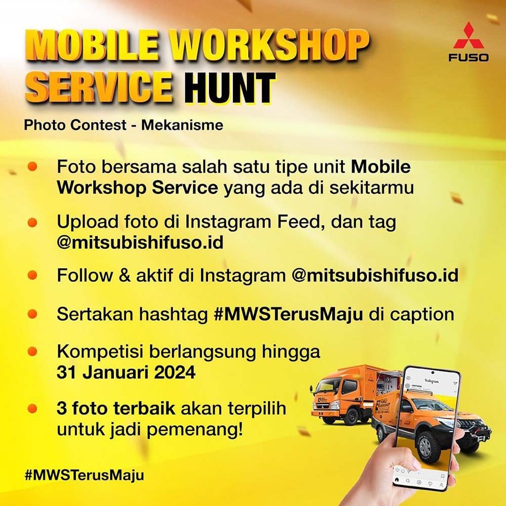 Perkuat Layanan, Mitsubishi Fuso Gelar Mobile Workshop Service Campaign ...