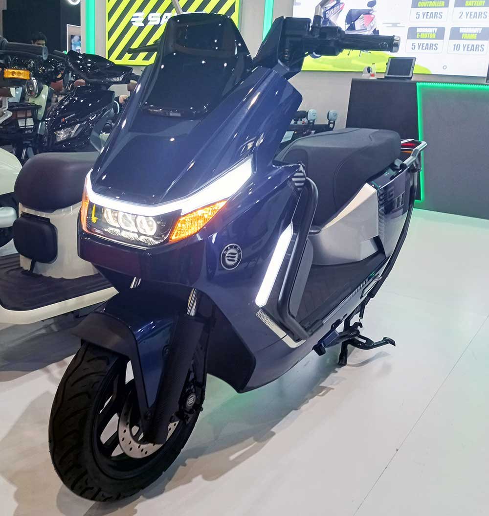 SAIGE SG-MAX, Motor Listrik Dengan Jarak Tempuh 150 Km - Autos.id